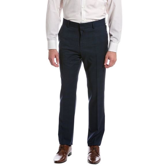 Hugo Boss | Suits & Blazers | Boss Hugo Boss Plain Check Slim Fit Wool ...